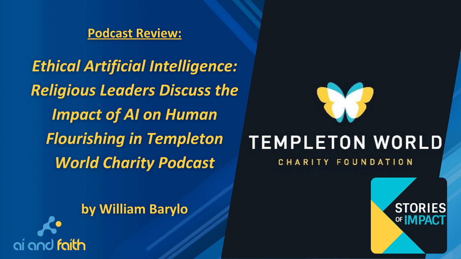 Ethical Artificial Intelligence: Religious Leaders Discuss the Impact ...